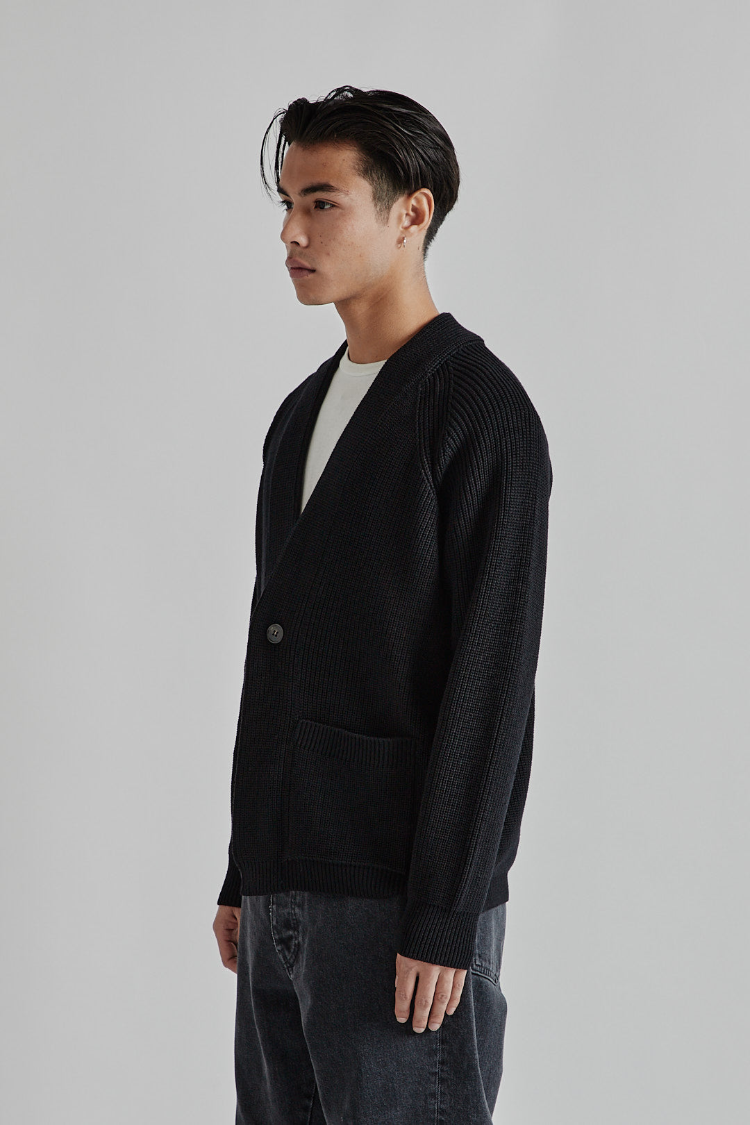BATONER Signature Waso Cardigan - Black | Wallace Mercantile Shop