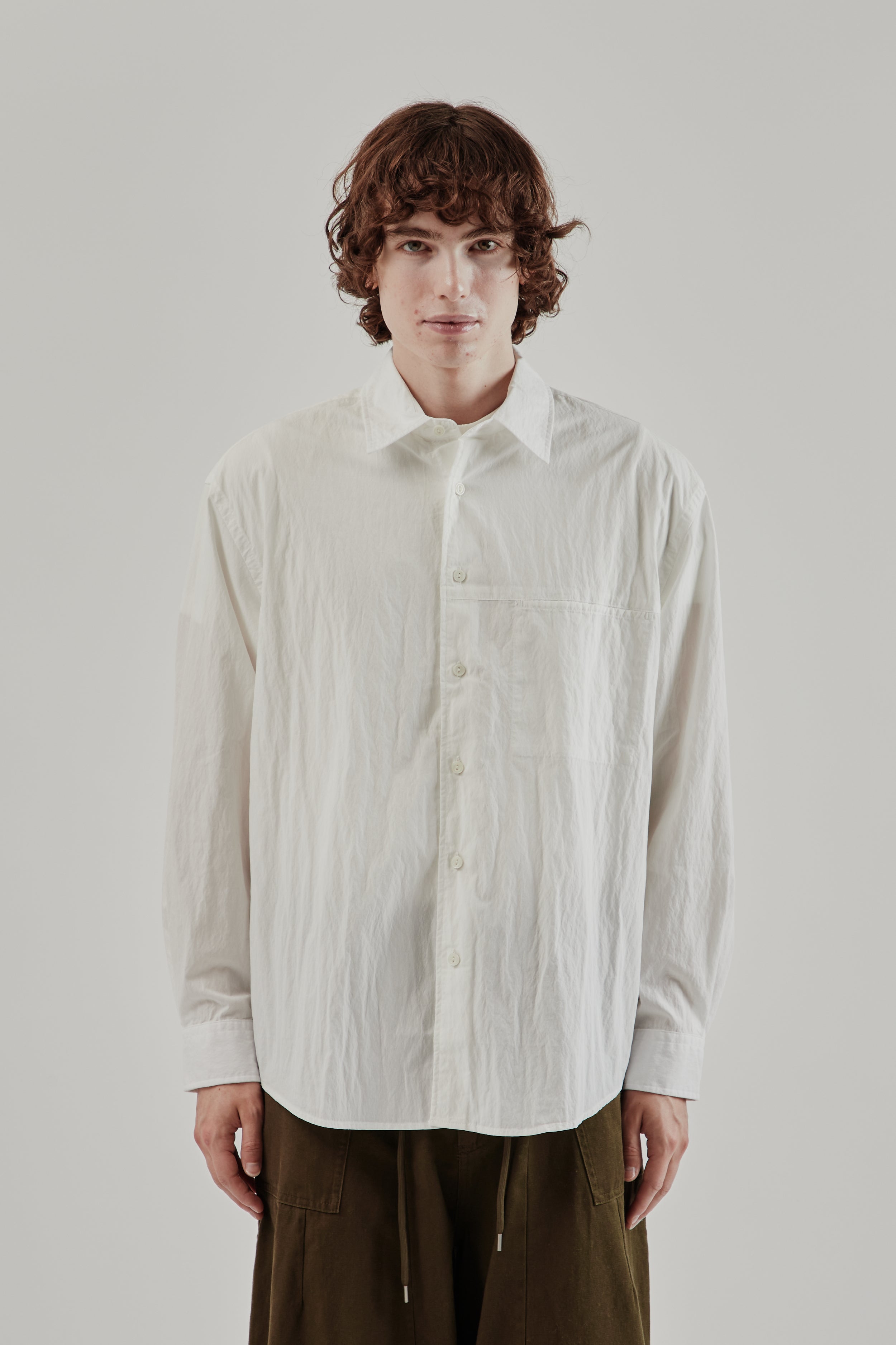 Frizmworks Soft Touch Relaxed Shirt - White | Wallace Mercantile Shop