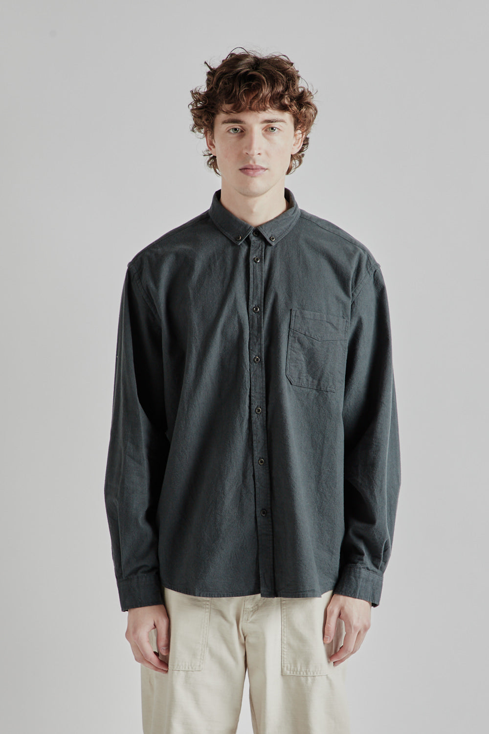 Frizmworks Flannel French Shirt - Teal | Wallace Mercantile Shop