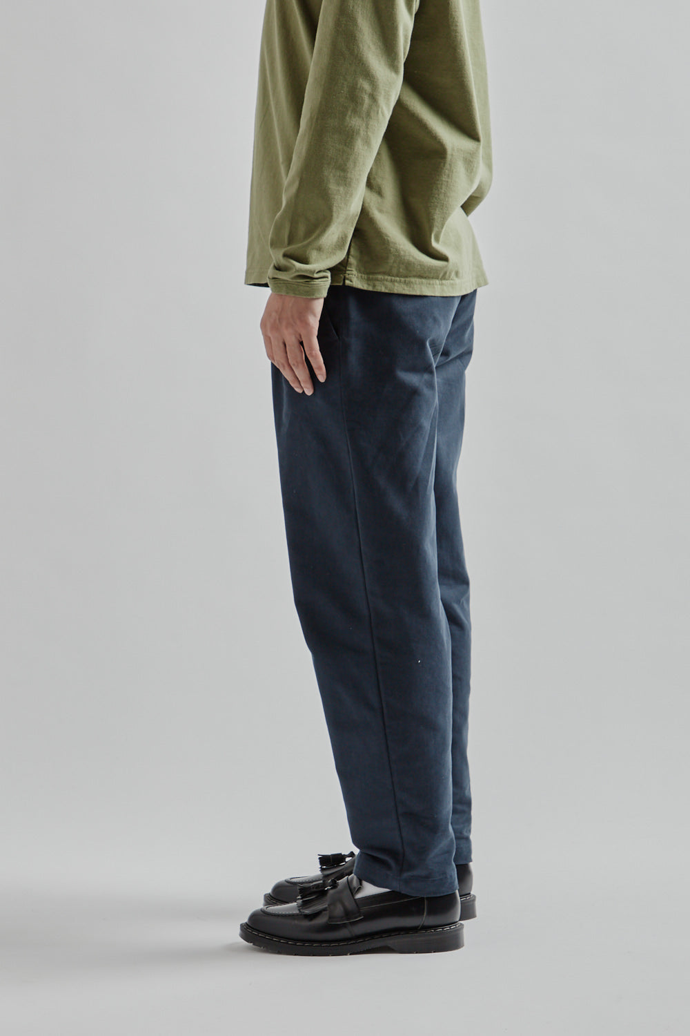 Frizmworks OG Haworth One Tuck Pants - Navy | Wallace Mercantile Shop