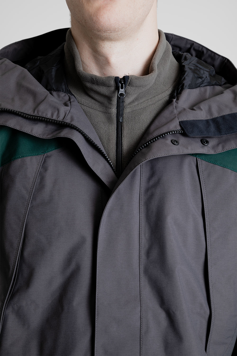 Goldwin Pertex Unlimited 2L Jacket in Sage x Deep Charcoal | Wallace M ...