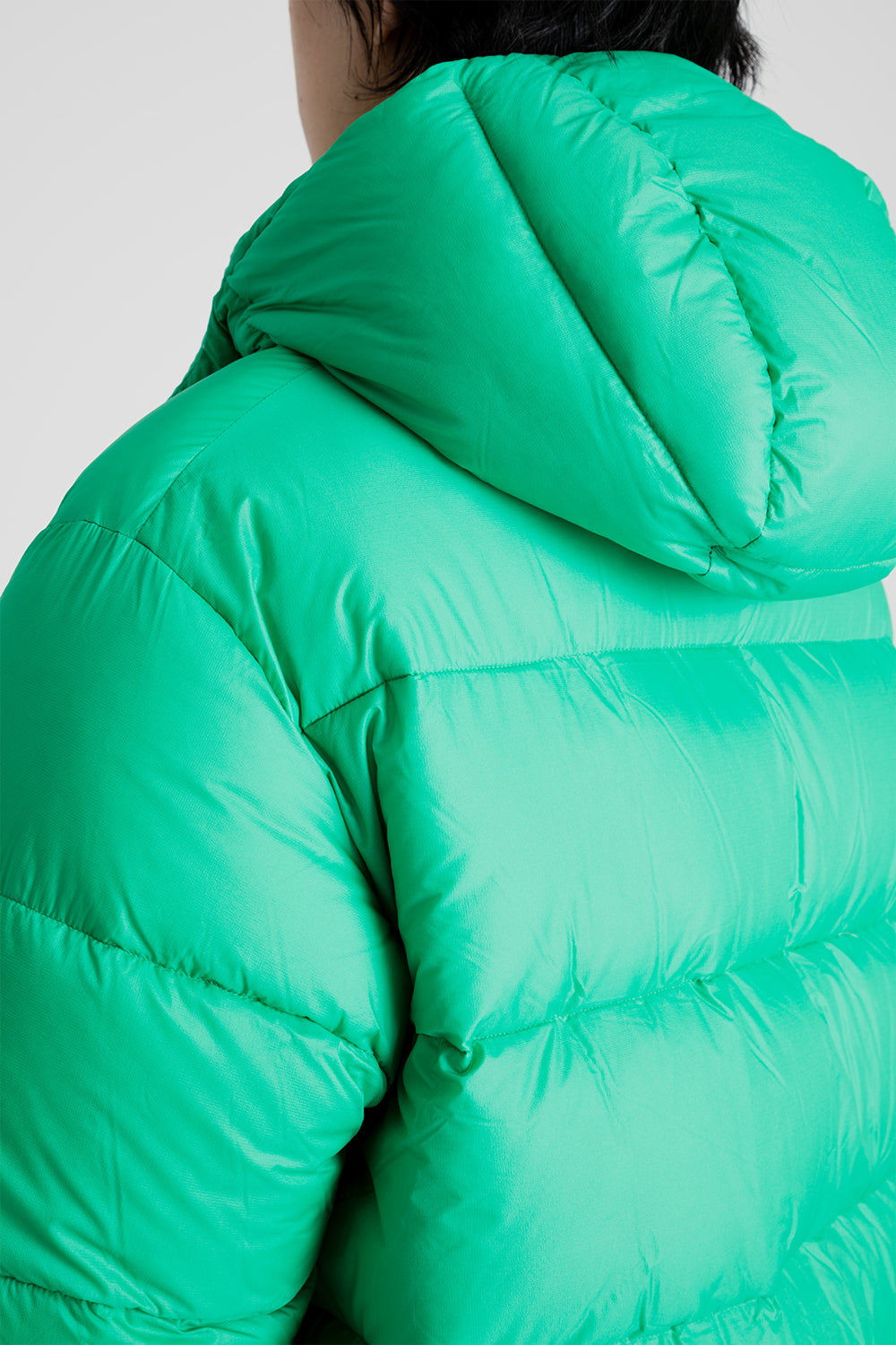 Kaptain Sunshine Mont Blanc Puffer Down Jacket in Kelly Green | Wallac ...