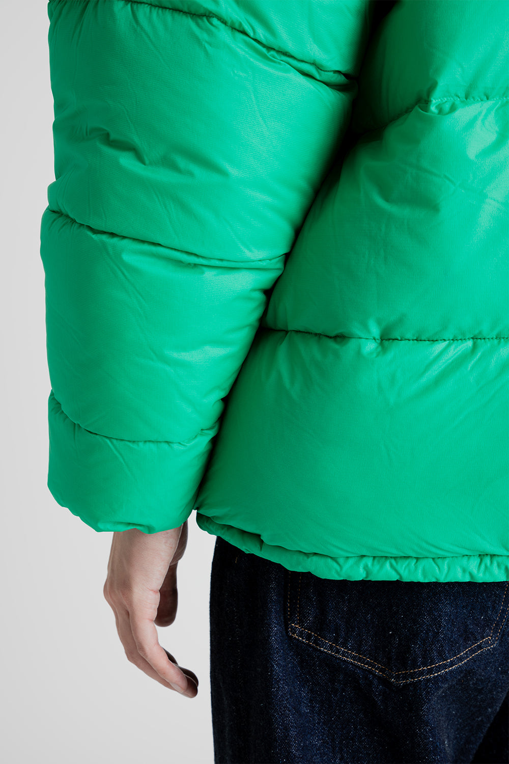 Kaptain Sunshine Mont Blanc Puffer Down Jacket in Kelly Green | Wallac ...
