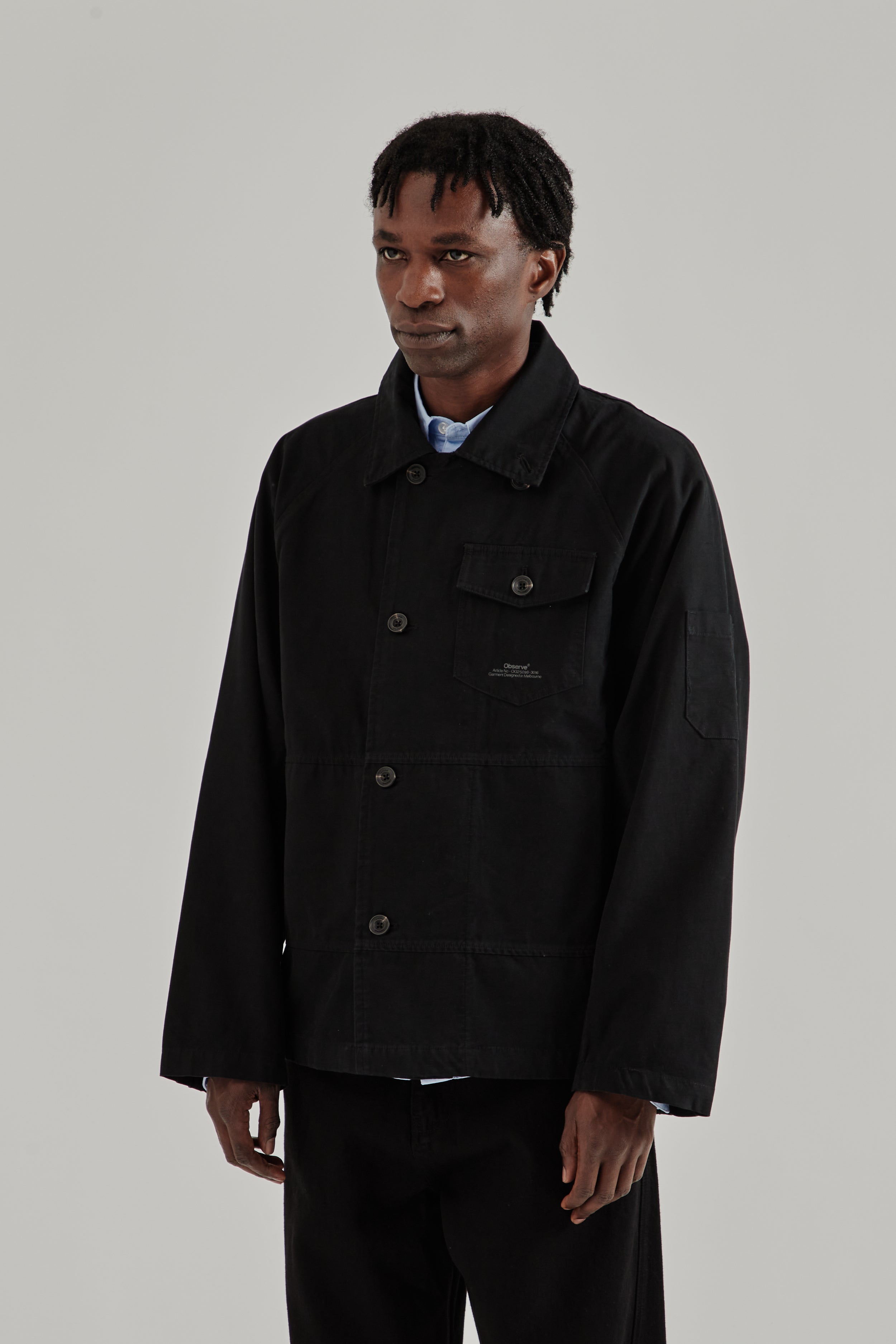 Observe Panel Jacket - Black | Wallace Mercantile Shop