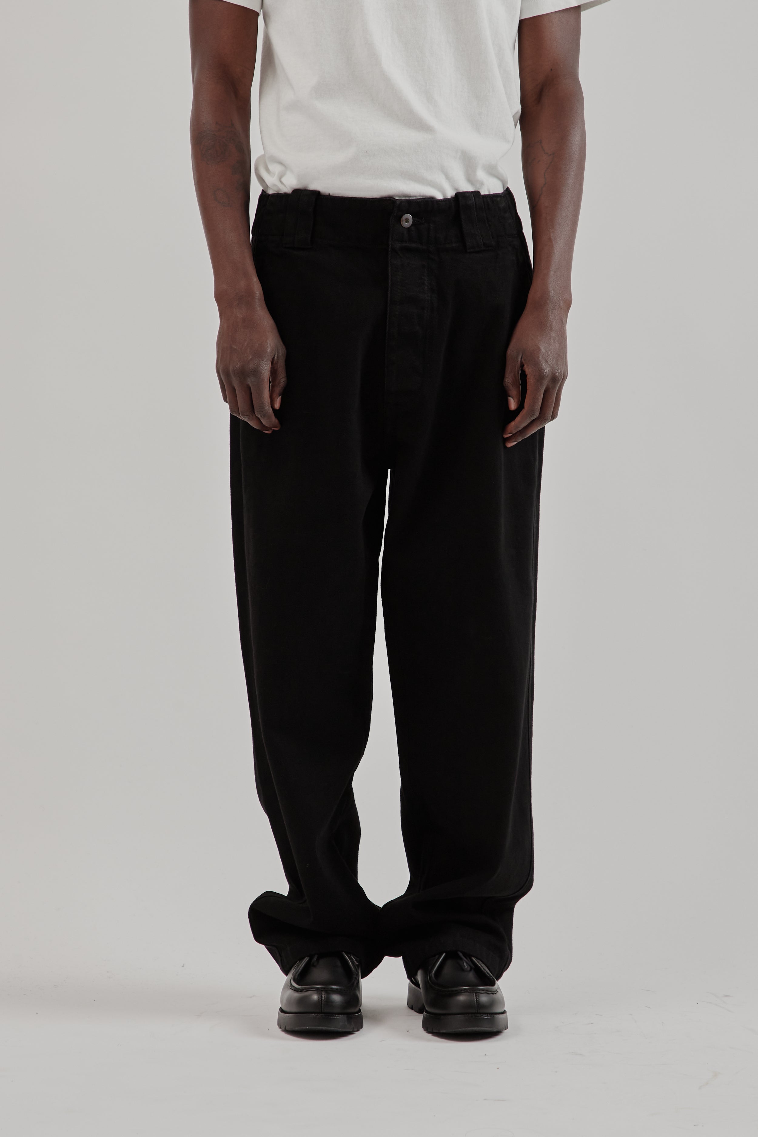Parages Dad Denim Pants - Black Denim | Wallace Mercantile Shop