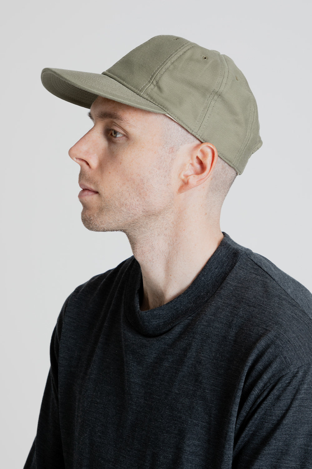 Poten Back Satin Cap in Olive | Wallace Mercantile Shop