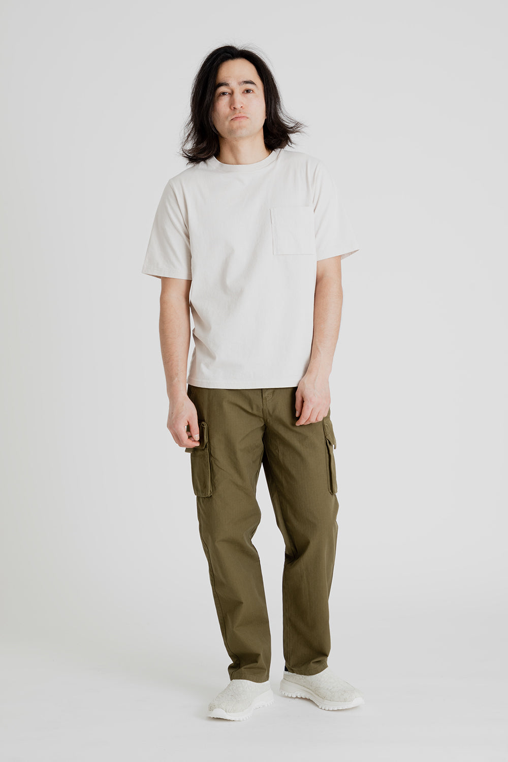 Foret Drip Cargo Pants in Army | Wallace Mercantile Shop